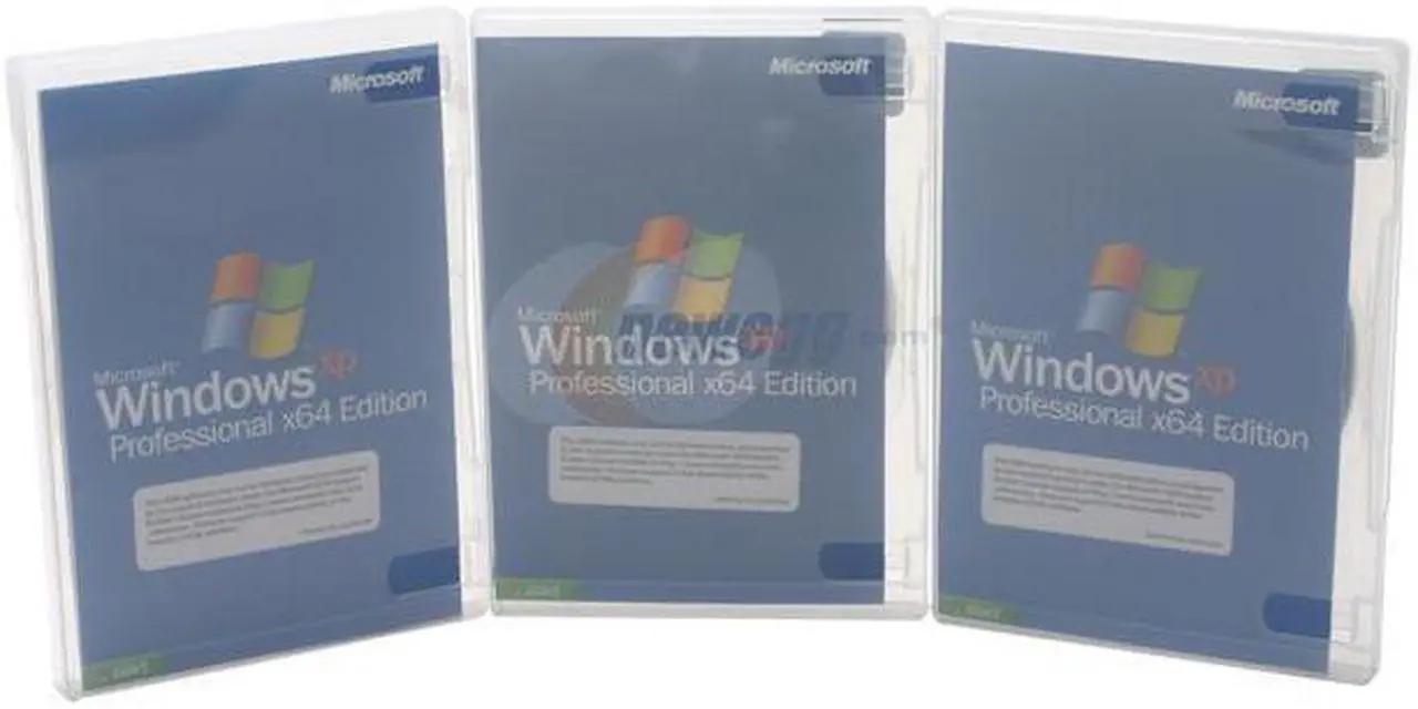 Microsoft Windows XP Professional X64 Edition 3 package - Newegg.com