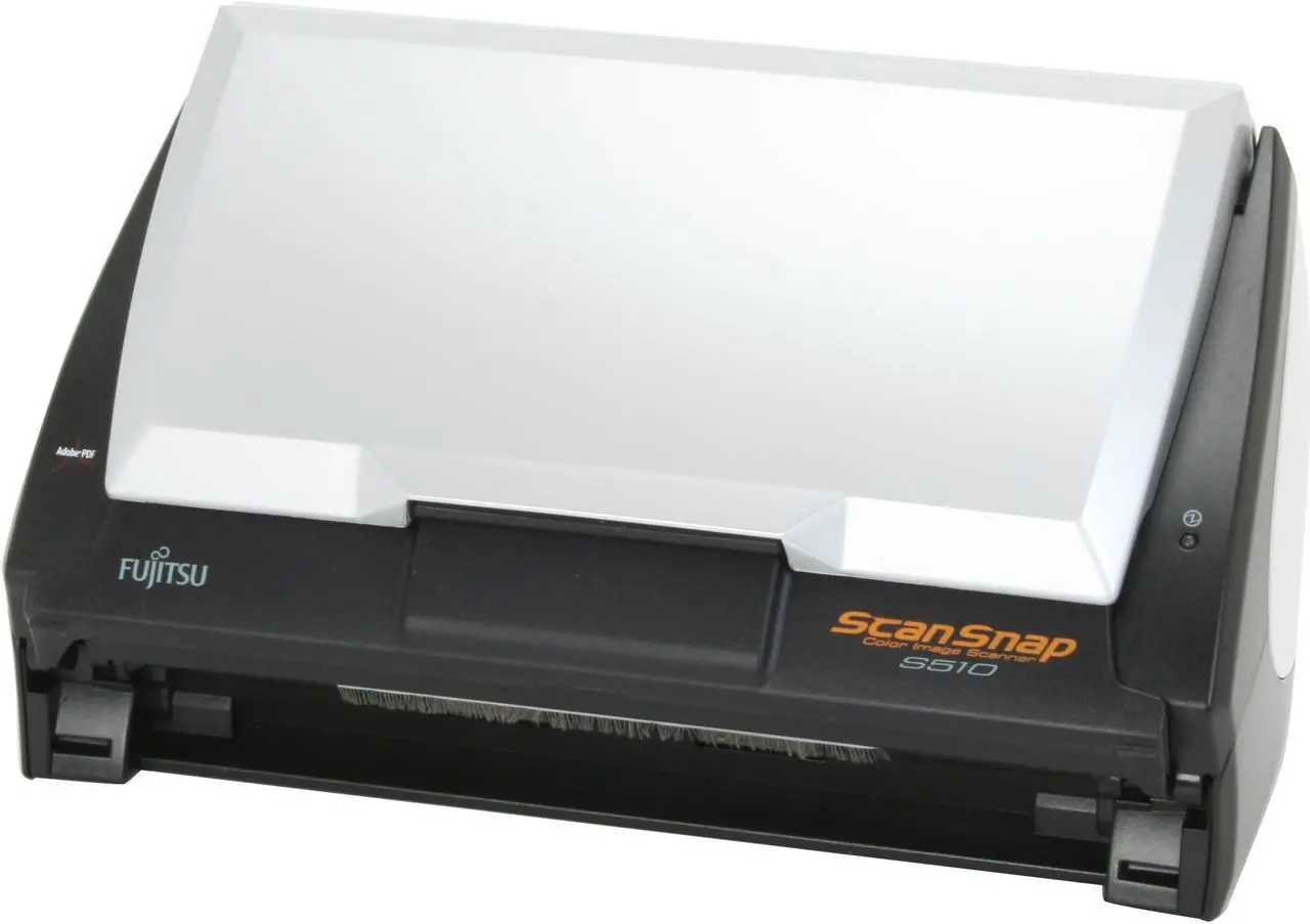 Fujitsu ScanSnap S510 Deluxe Bundle PA03360-B525 600 dpi USB Interface ...