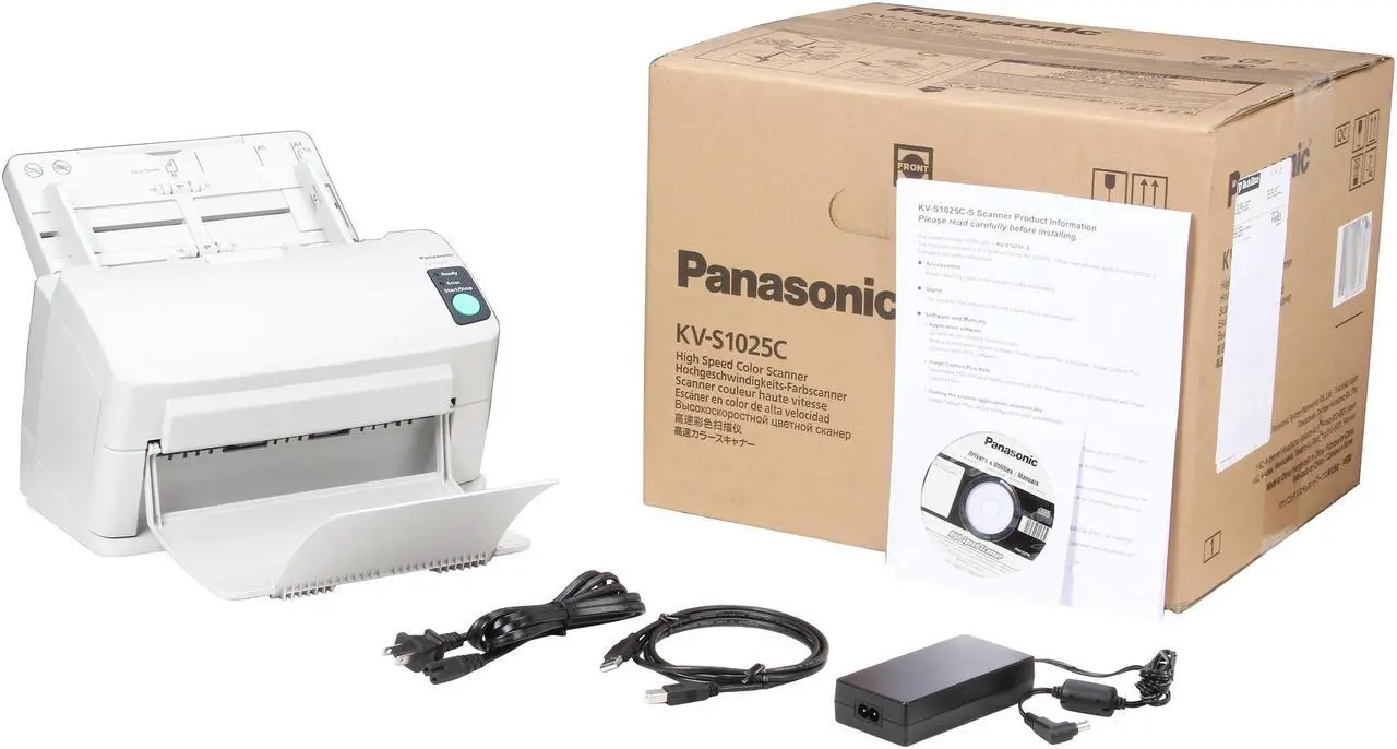 Used - Very Good: Panasonic KV-S1025C-S Duplex High Speed Color ...