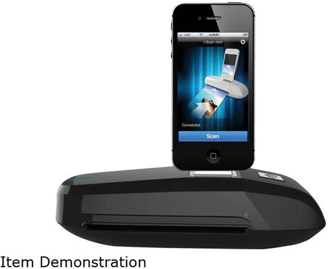 Mustek S600i in Black Mobile iPhone/iPod Docking Scanner - Newegg.com
