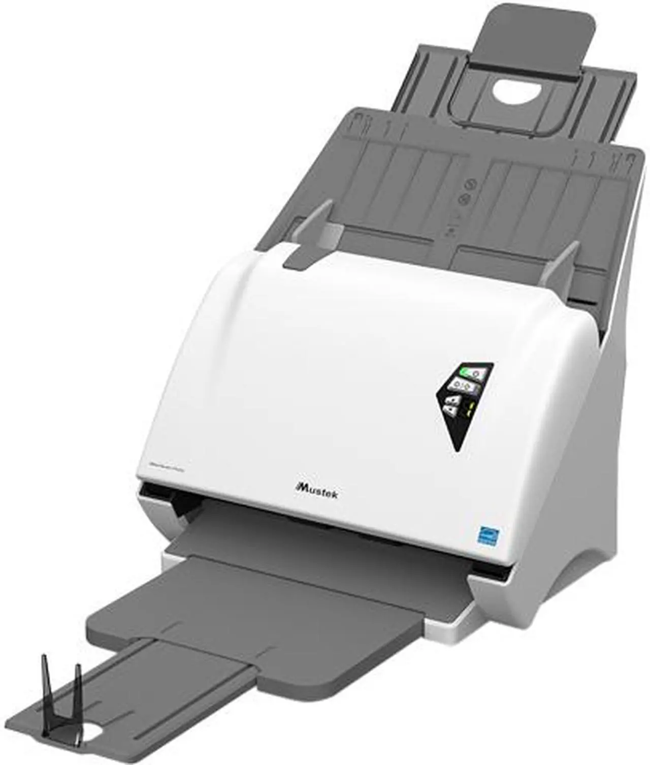 Mustek iDocScan P100 600 x 600 dpi USB Color Duplex Sheetfed Auto ...