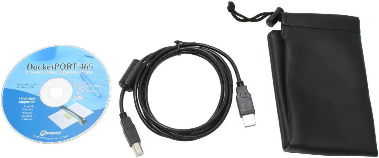 SYSCAN DocketPort 465 Simplex Mobile Scanner - Newegg.com