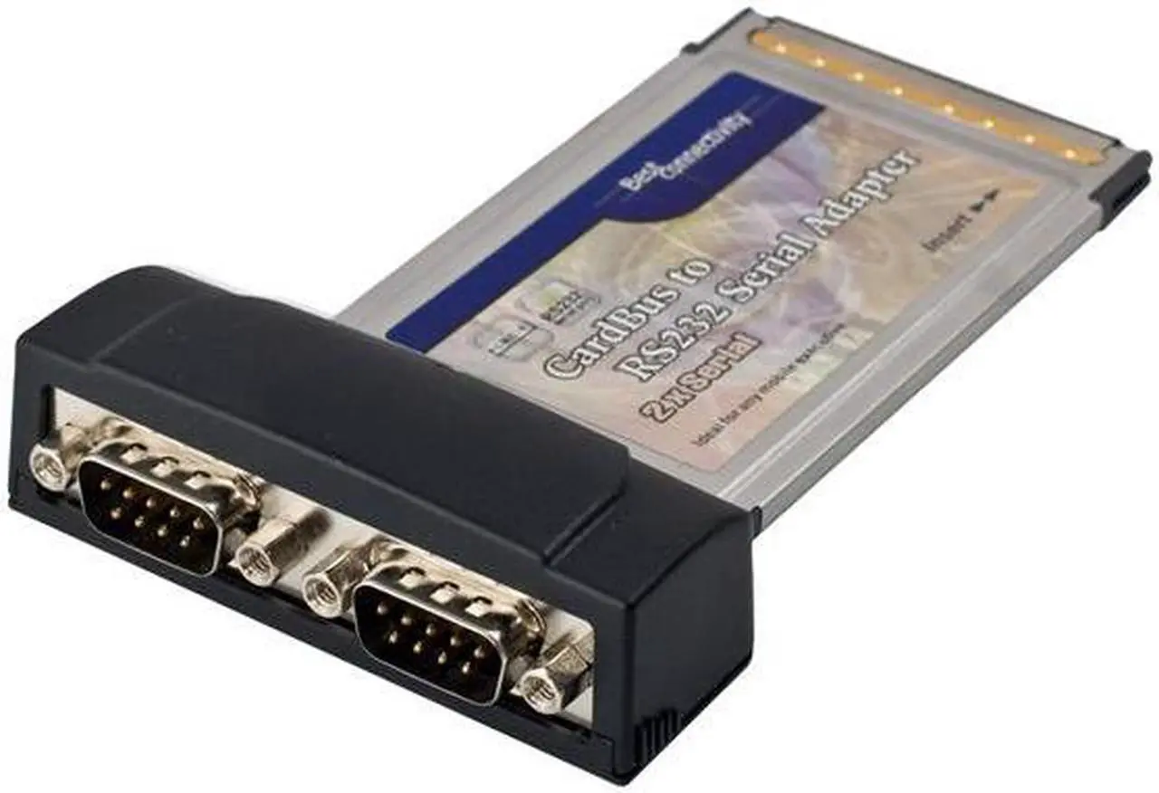 SYBA SD-PCM15009 PCMCIA Cardbus to 2 x Serial Ports Adapter - Newegg.com