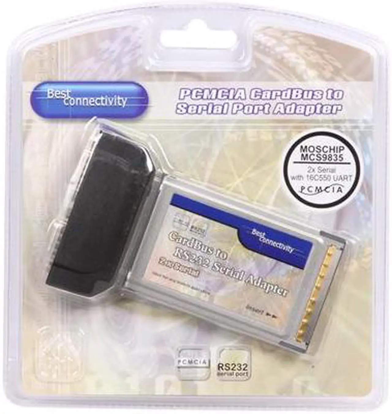 SYBA SD-PCM15009 PCMCIA Cardbus to 2 x Serial Ports Adapter - Newegg.com