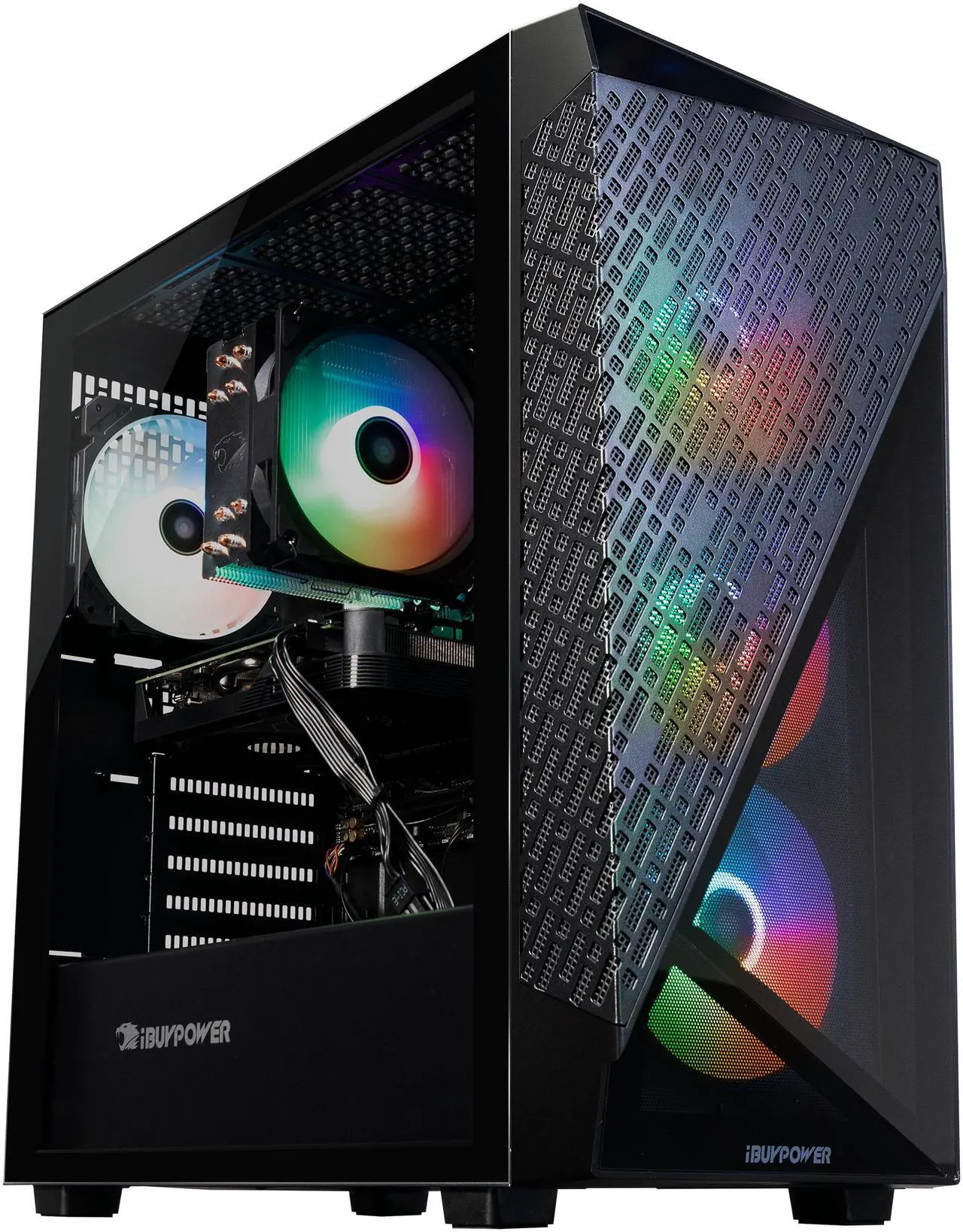 iBUYPOWER Slate 6 MESH Gaming PC Desktop - AMD Ryzen 5 8400F - AMD ...