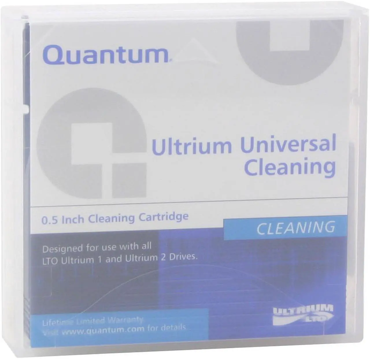 Quantum MR-LUCQN-01 LTO Ultrium CLEANING Tape 1 Pack - Newegg.com