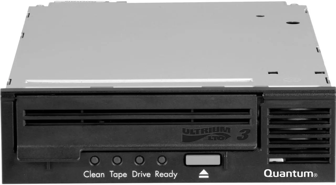 Quantum TC-L33CX-EY-B Black 800GB LTO Ultrium 3 Tape Drive, Half Height ...