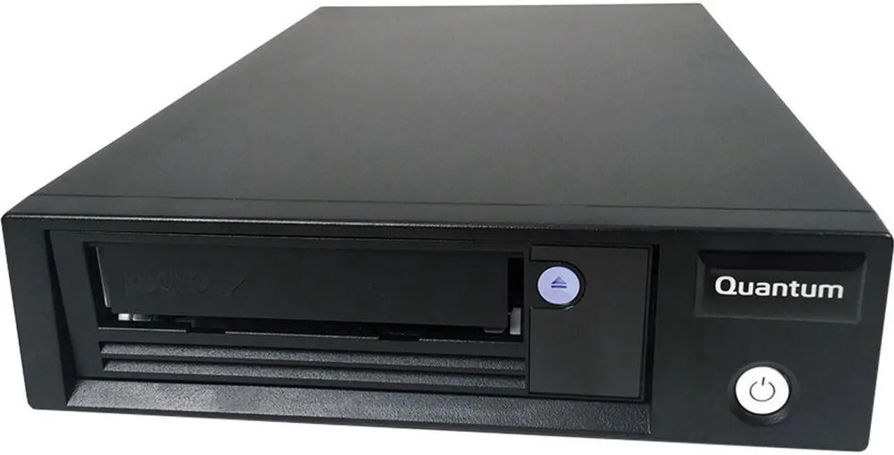 Quantum LTO-8 Tape Drive, Half Height, Tabletop 6Gb/s SAS, Black, 12Gb ...