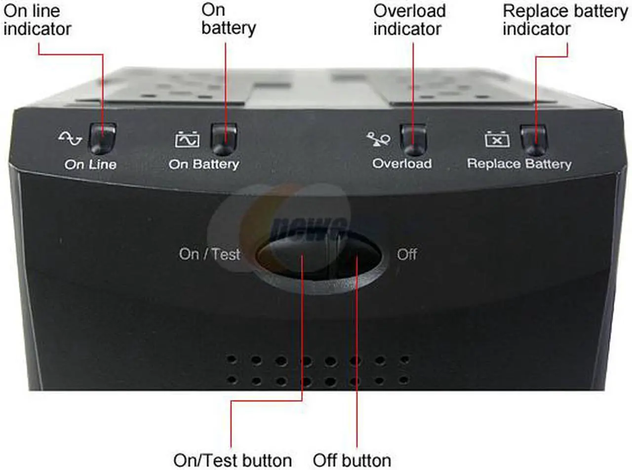 APC BP500UC Back-UPS LS 500 - Newegg.com