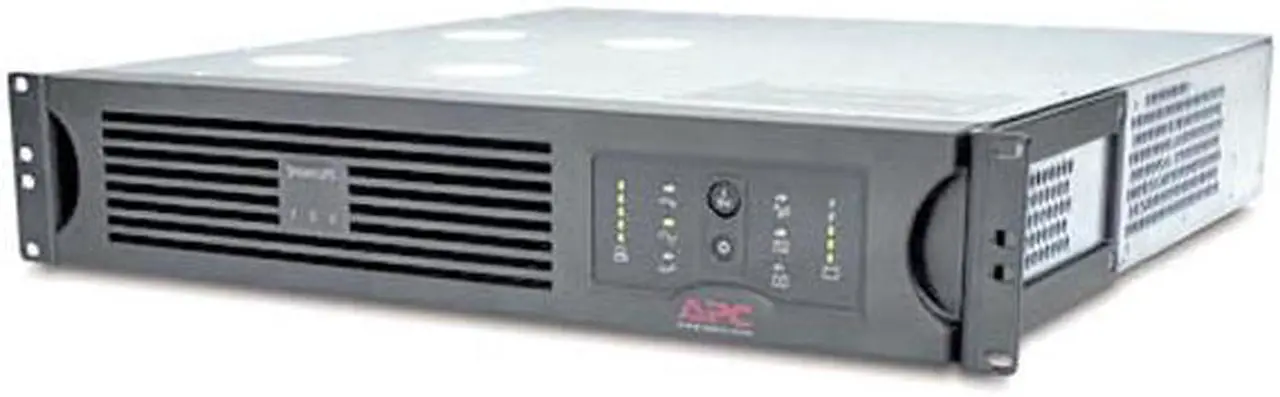 APC SUA1500RMI2U 1500 VA 980 Watts (4) IEC 320 C13 (2) IEC Jumpers Outlets Smart-UPS 1500VA USB ...