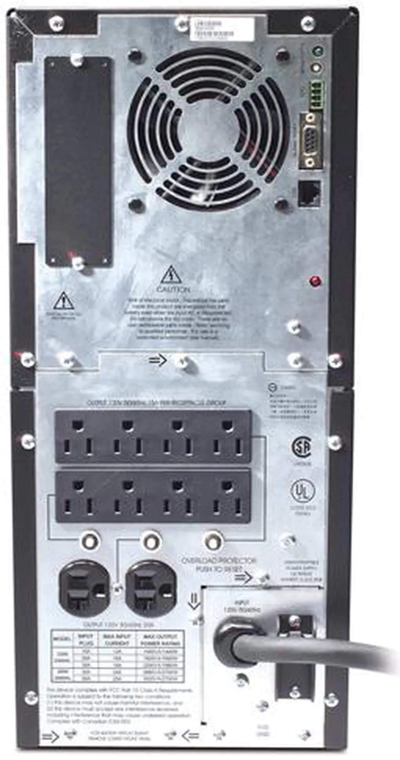 APC SUA3000 Smart-UPS 3000VA USB & Serial 120V - Newegg.com