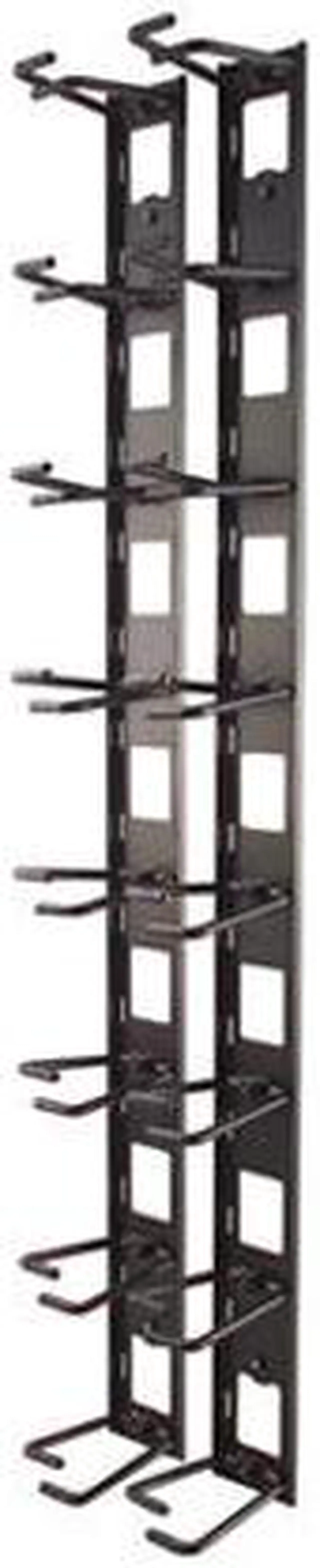 APC AR8442 Vertical Cable Organizer for NetShelter VX Channel- Black ...