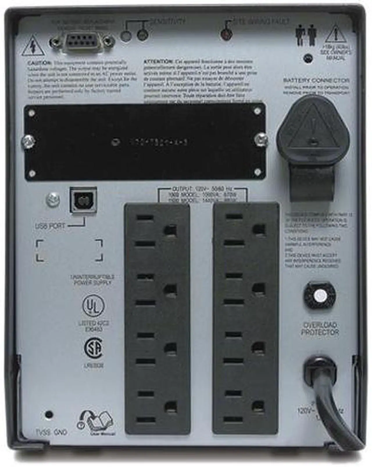 APC Smart-UPS PCW-SUA1000 Input 120V / Output 120V UPS W/ $150K ...