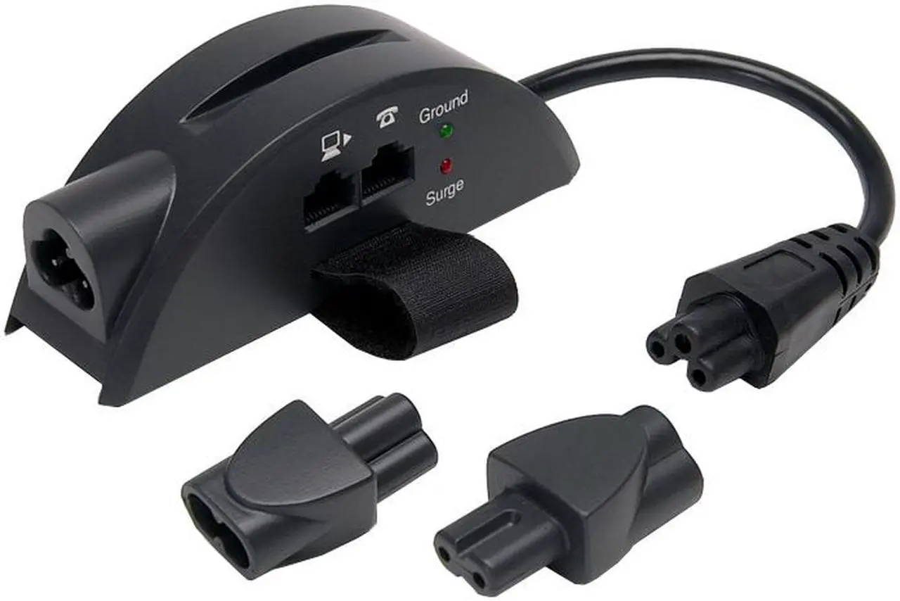 CyberPower CPS500NBP 0.4 ft. (1) 2 or 3-prong Notebook Conductor ...