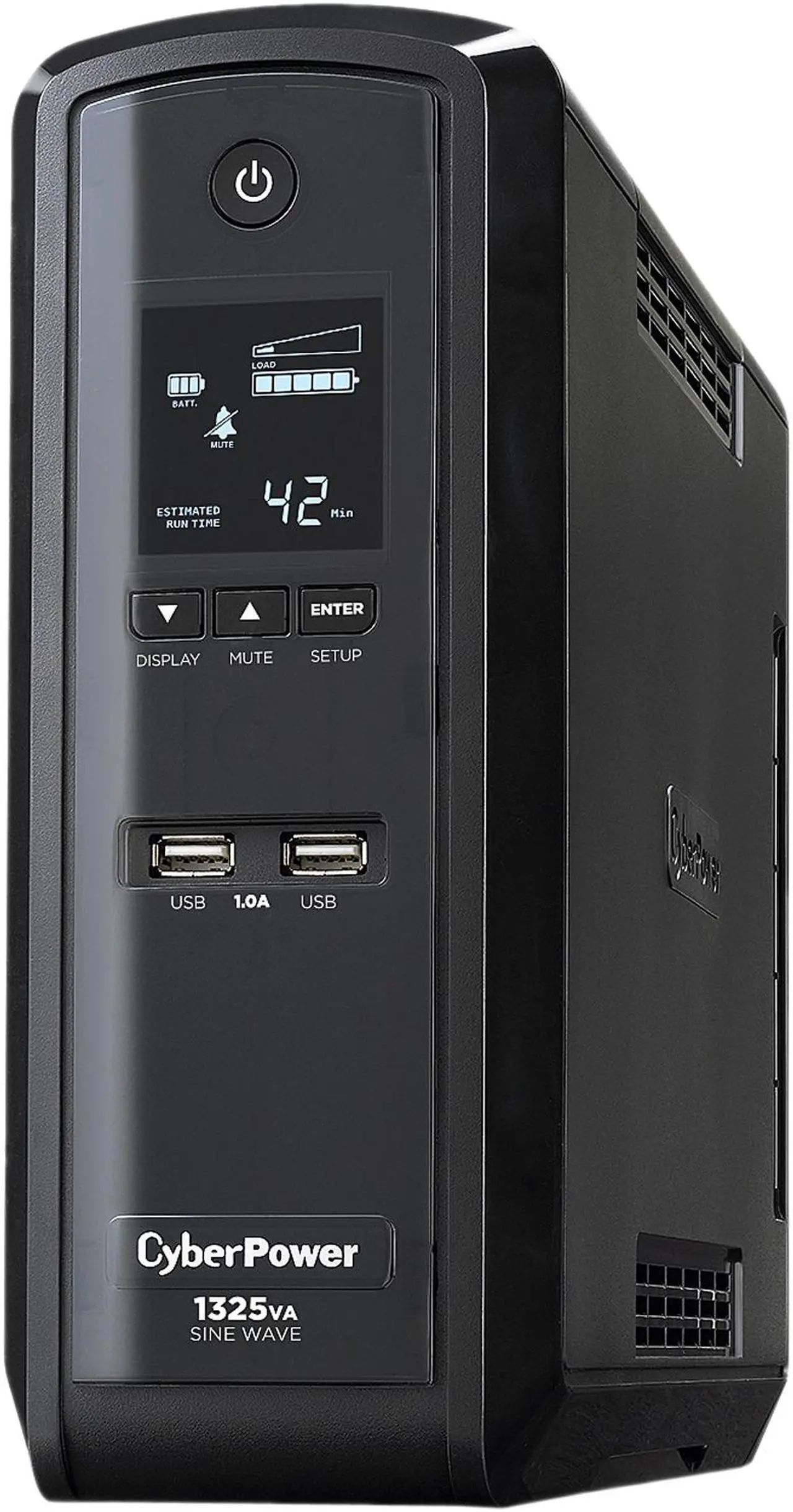 Open Box: CyberPower 1325 VA 810 Watts 10 Outlets UPS, Pure Sine Wave ...