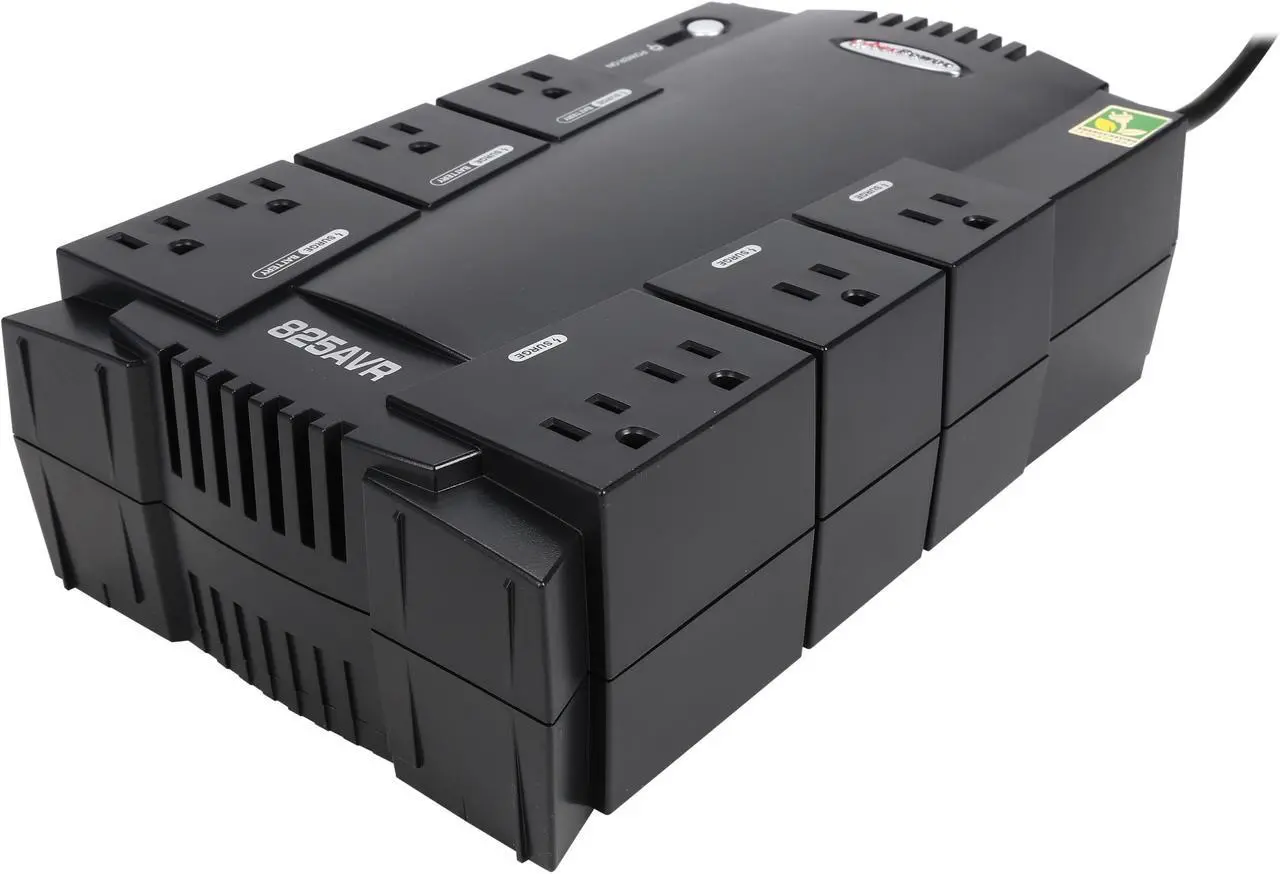 CyberPower AVR CP825AVRG 825 VA 450 Watts 8 Outlets UPS - Newegg.com