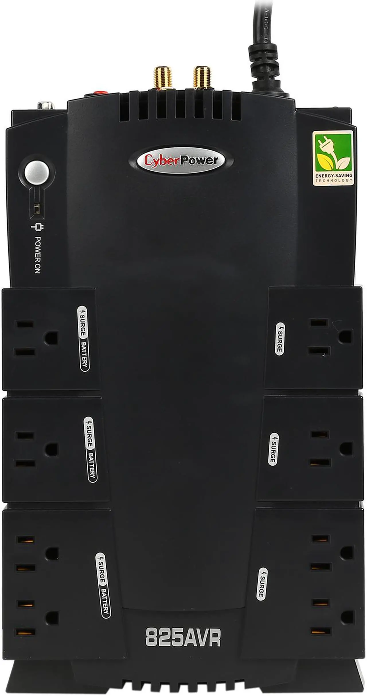 CyberPower AVR CP825AVRG 825 VA 450 Watts 8 Outlets UPS - Newegg.com