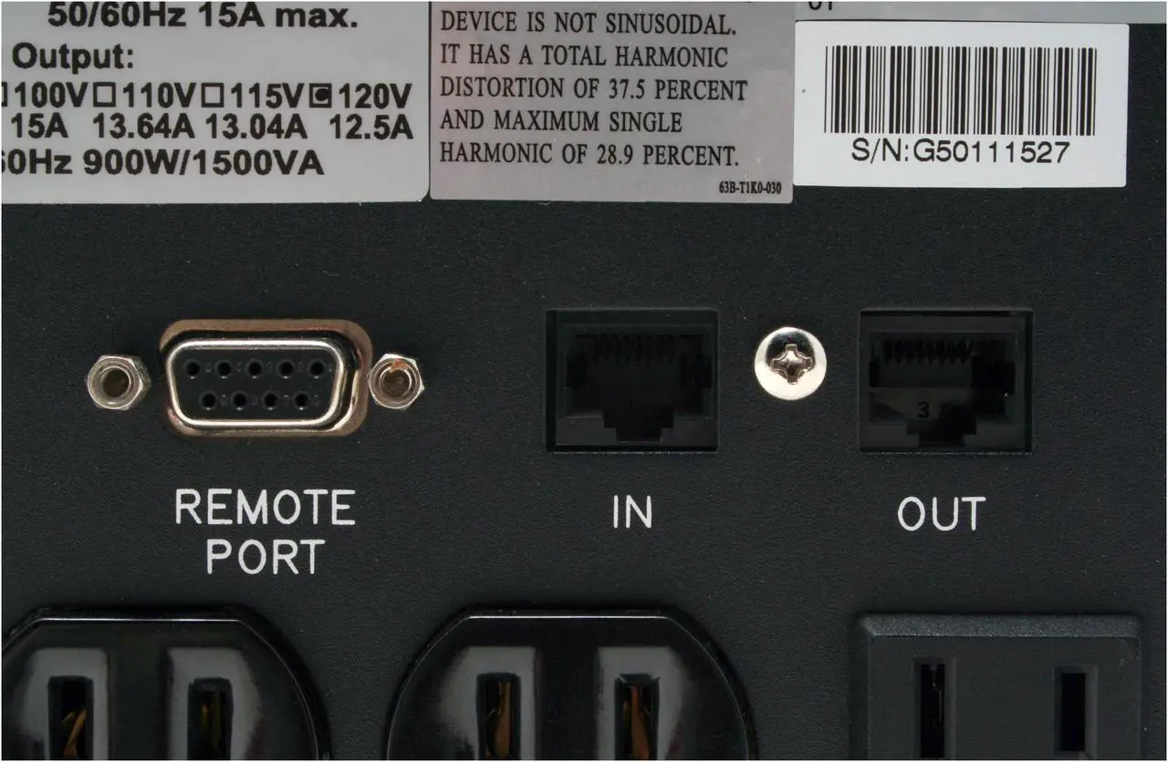 PCM Powercom BLACK KNIGHT PRO BNT-1500AP 1500 VA 5 Outlets UPS - Newegg.com