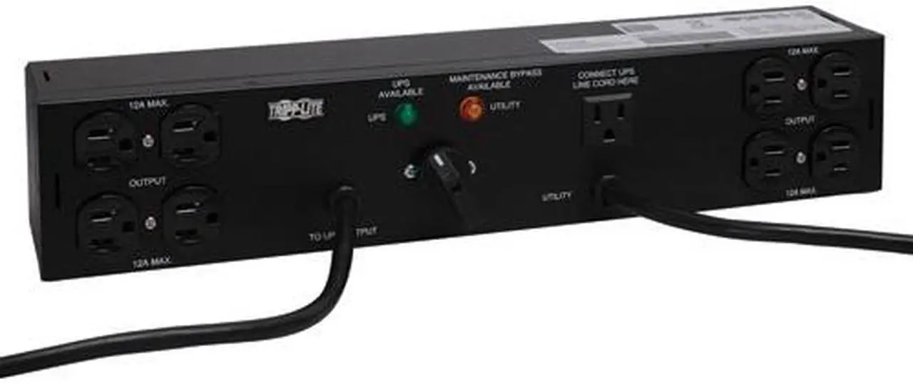 Dual source Power Distribution Unit with Manual Transfer Switch enables ...