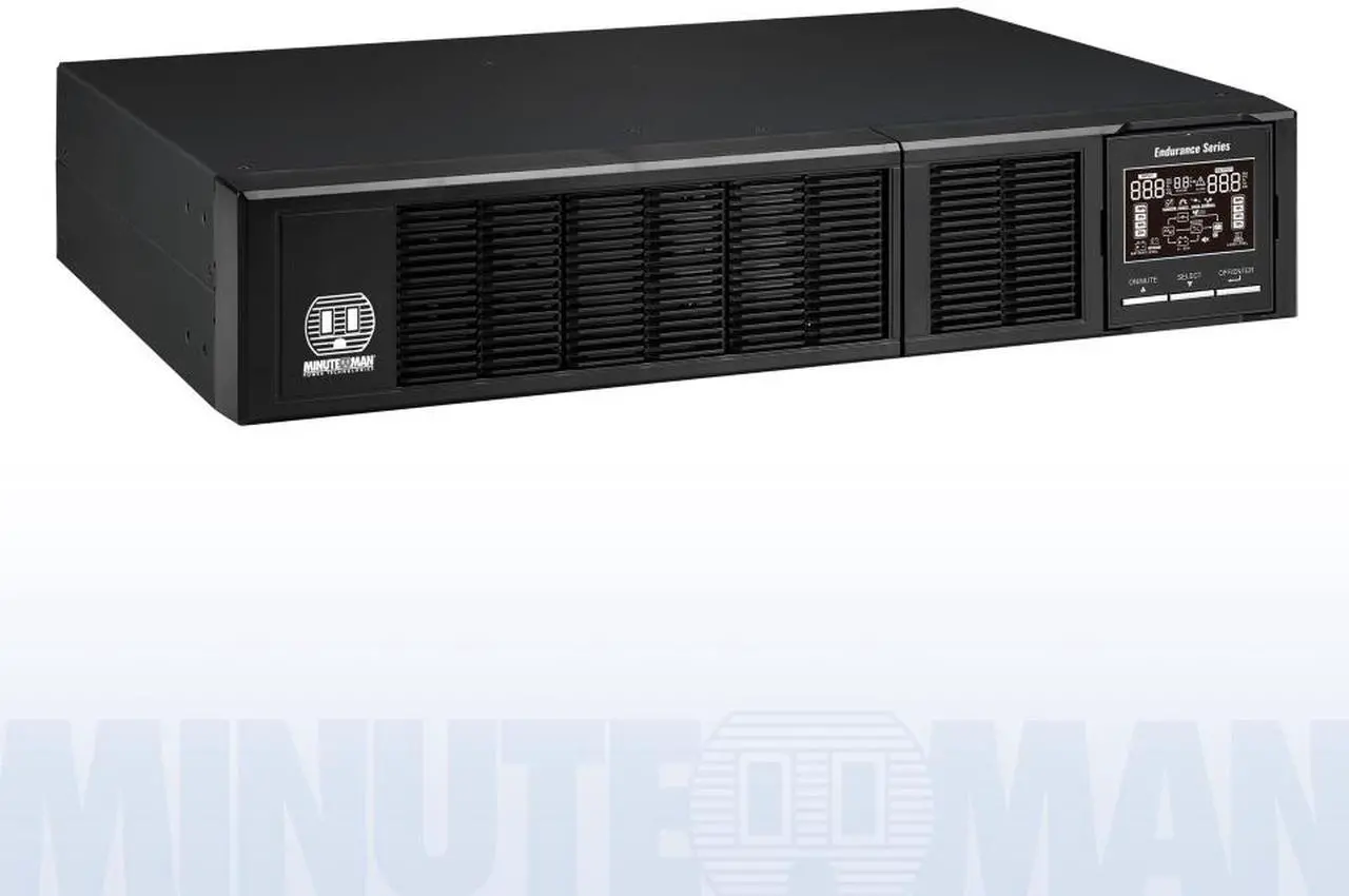 Minuteman END1000RT2U-L Endurance Series: True sine wave, Online UPS ...
