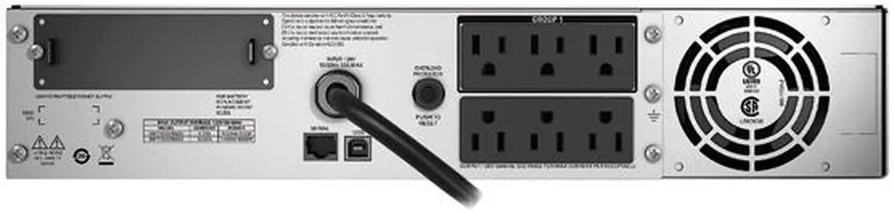 Open Box: APC SMT1500R2X122 Smart-UPS 1500 VA LCD RM 2U 120V with L5 ...