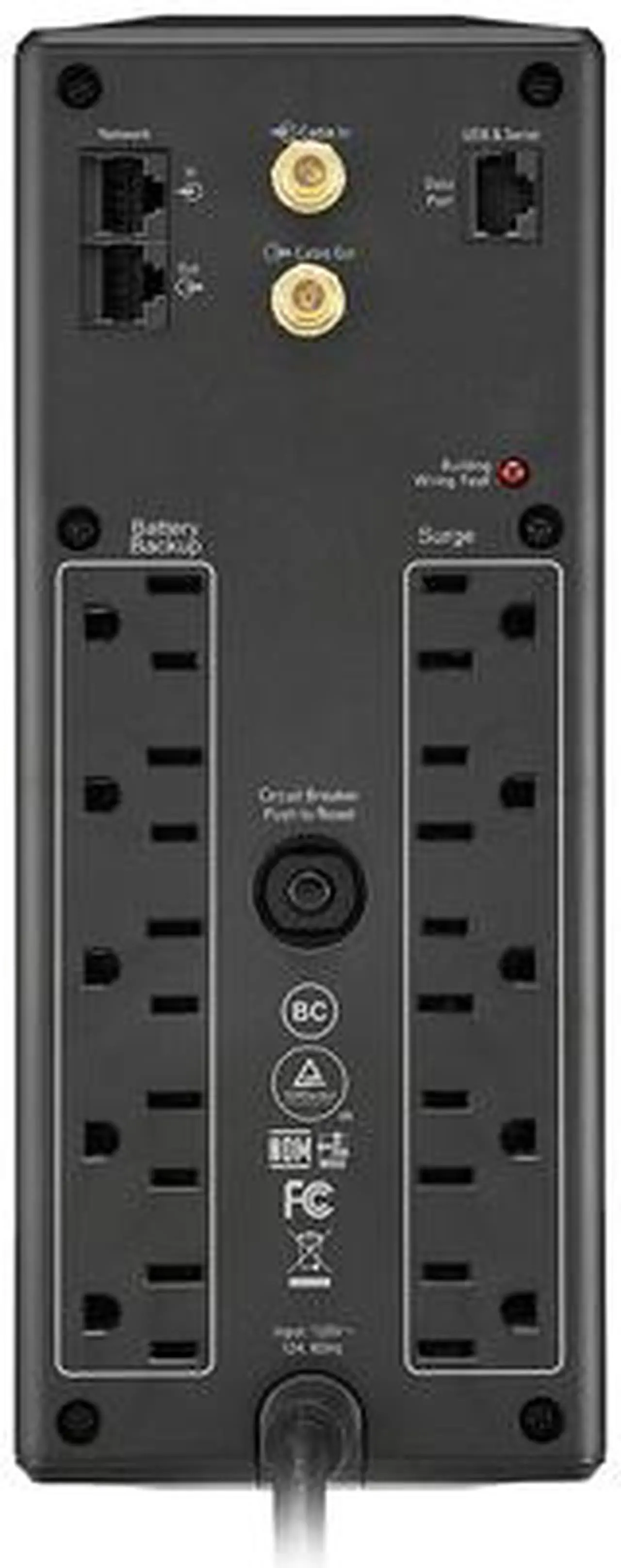 APC BX1350M Back-UPS Pro 1350 VA 810 Watts 10 Outlets Uninterruptible ...