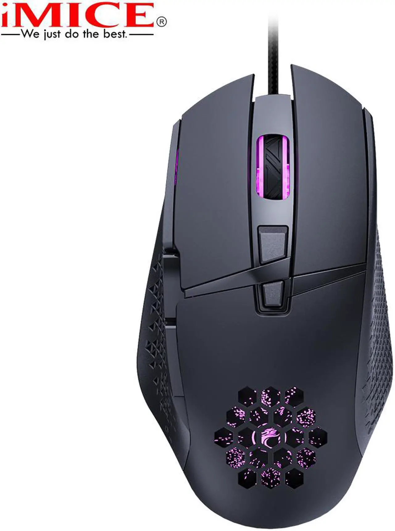 Wired Gaming Mouse Computer Ergonomic Mouse 8 Button 7200DPI USB Gamer ...