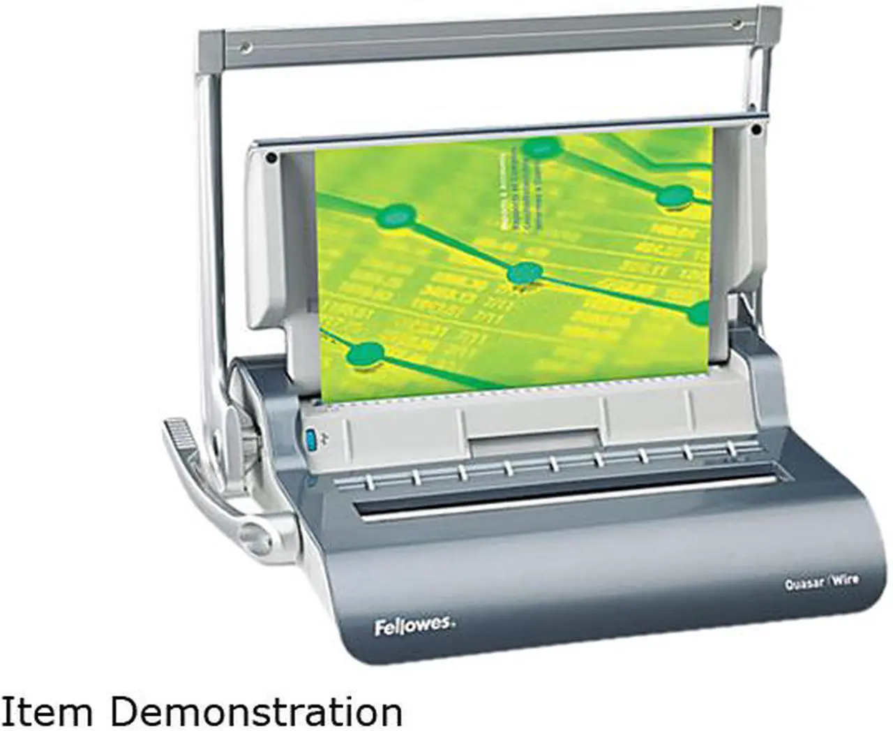 5217401 Fellowes Quasar Manual Binding Machine, 18-1/8w x 15-3/8d x 5-1 ...