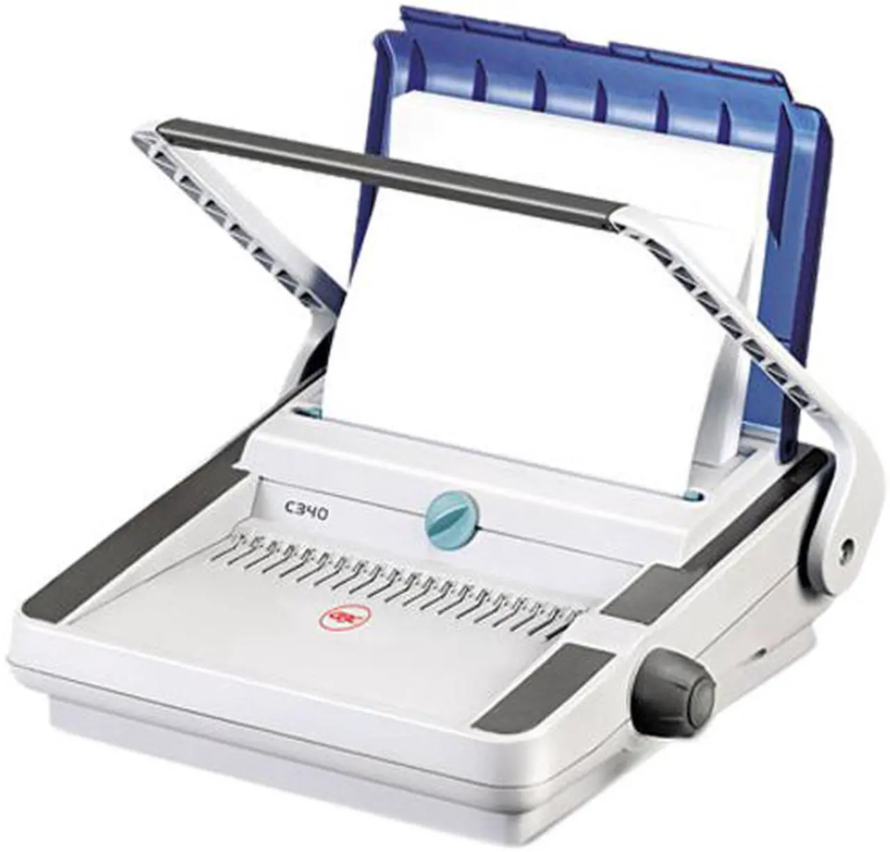 7709000 GBC CombBind C340 Manual Binding System, 425 Sheets, 18w x 17d ...