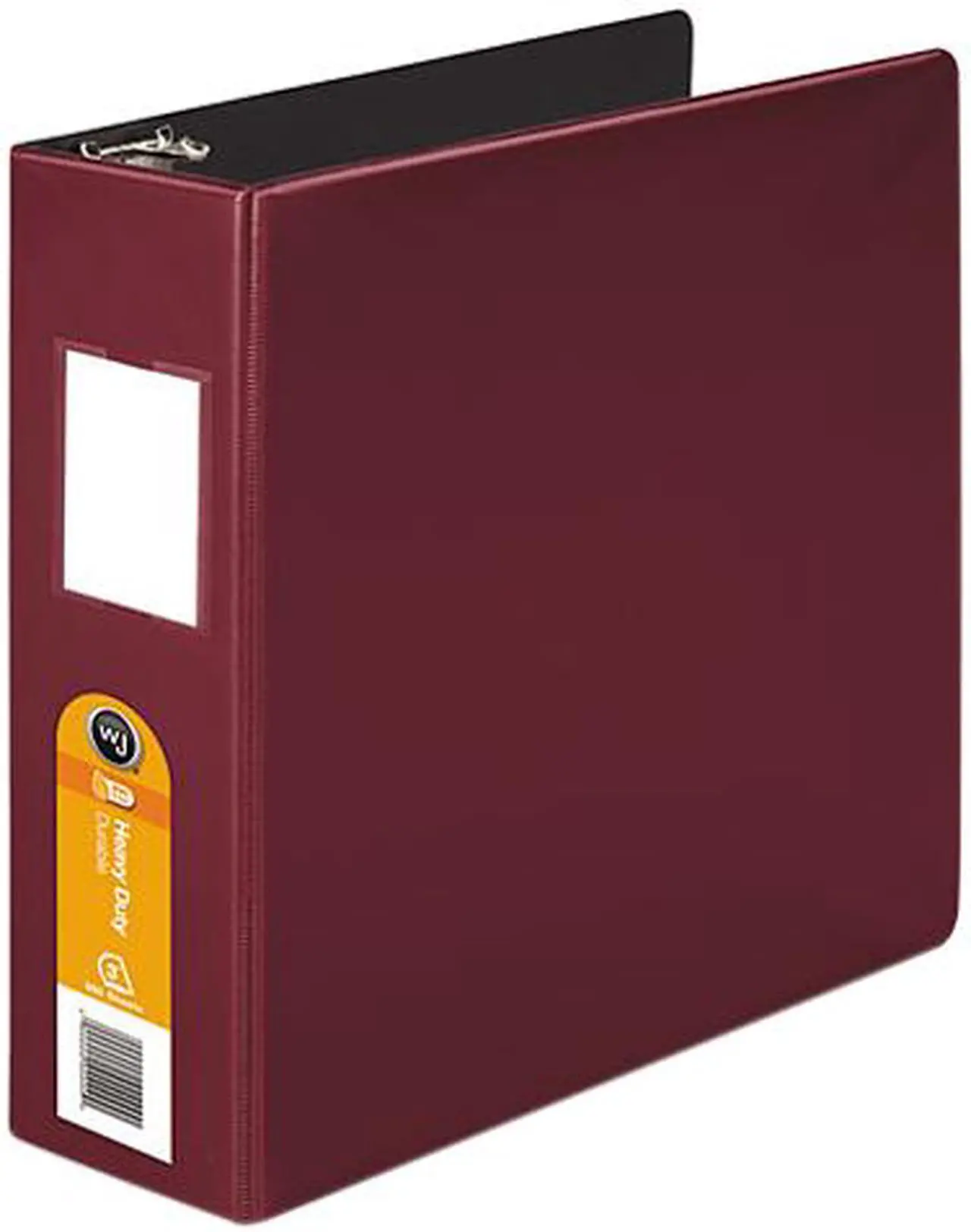 Wilson Jones 384-49C Heavy-Duty No-Gap D-Ring Binder With Label Holder ...