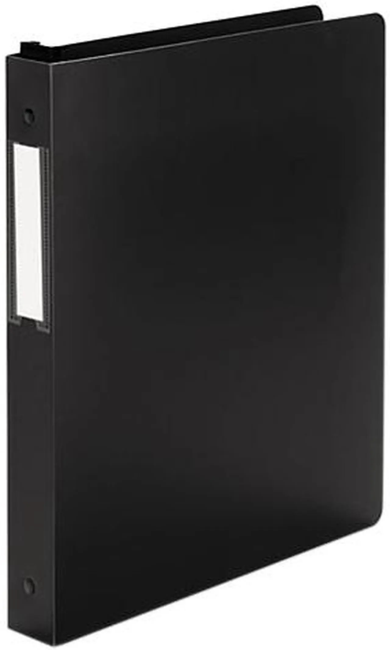 Wilson Jones 390-14B Hanging DublLock Round Ring Poly Binder, 11 x 8-1/ ...