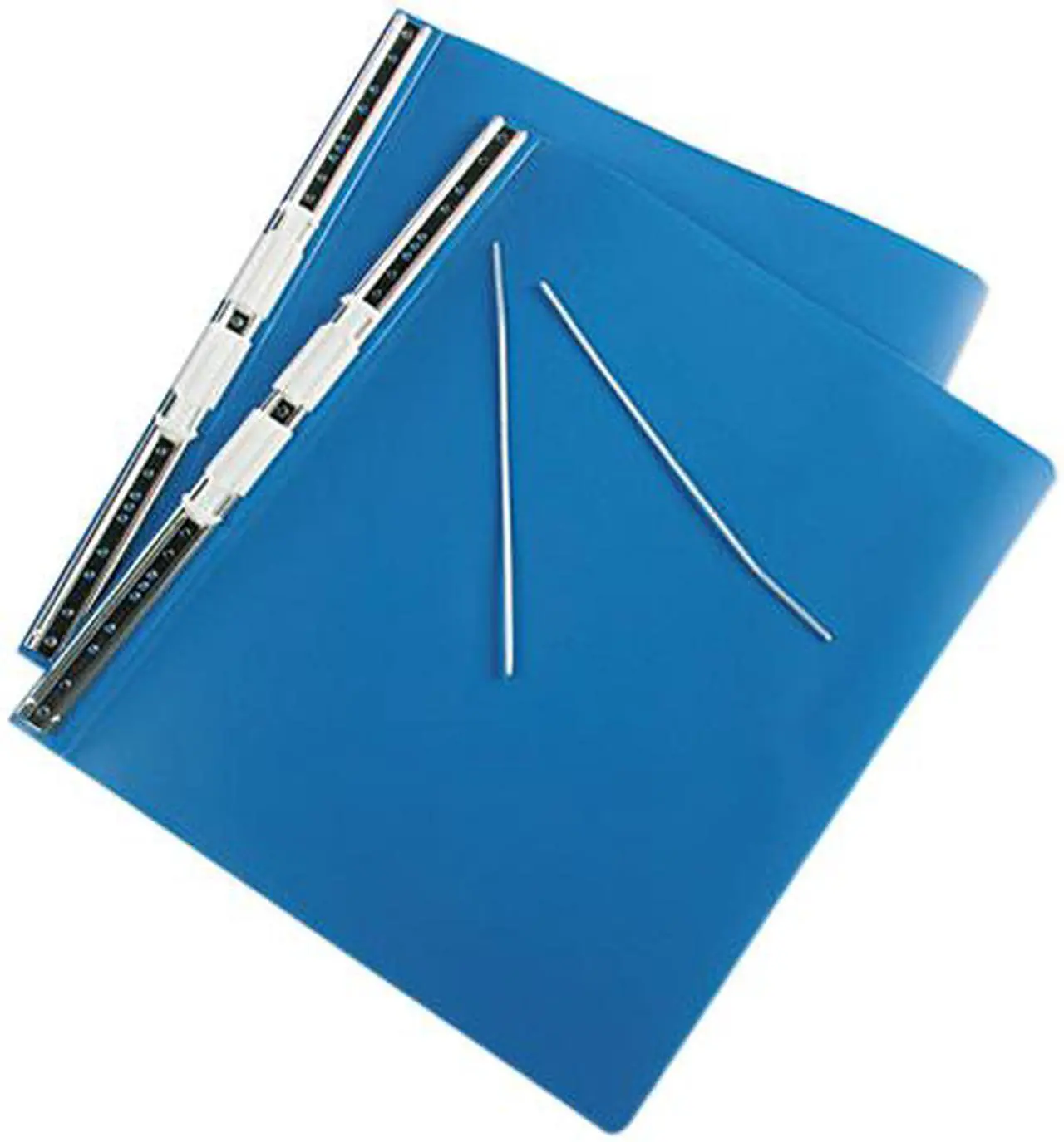 ACCO 56073 Hanging Data Binder With ACCOHIDE Cover, 14-7/8 x 11, Blue ...