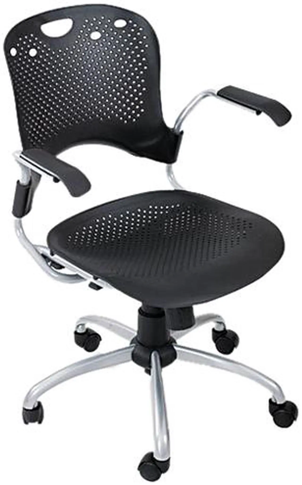 BALT 34552 Circulation Series Task Chair, Black, 25 x 23-3/4 x 37-3/4 ...