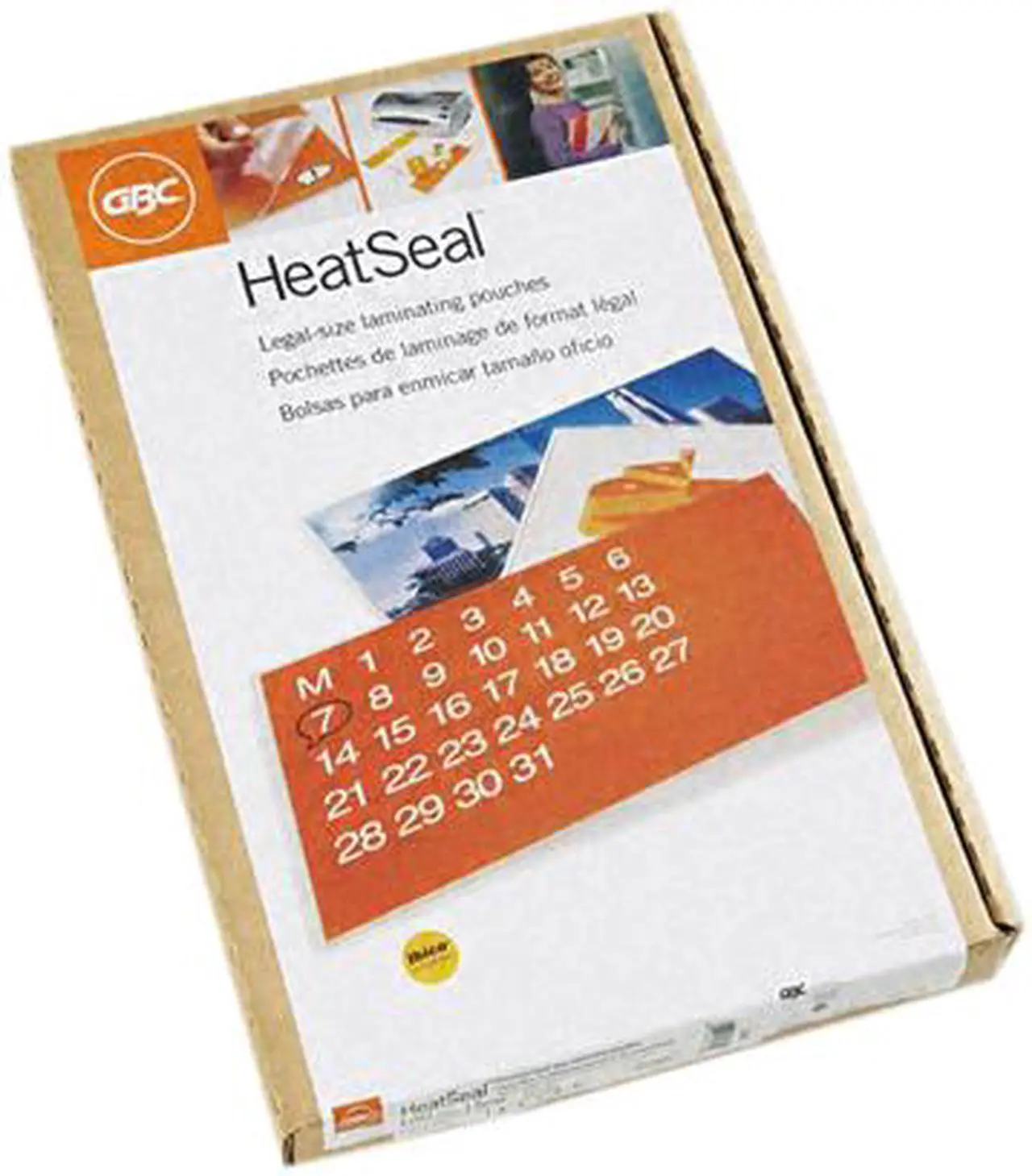 3740473 GBC HeatSeal LongLife Premium Laminating Pouches, 5 mil, 9 x 14 ...