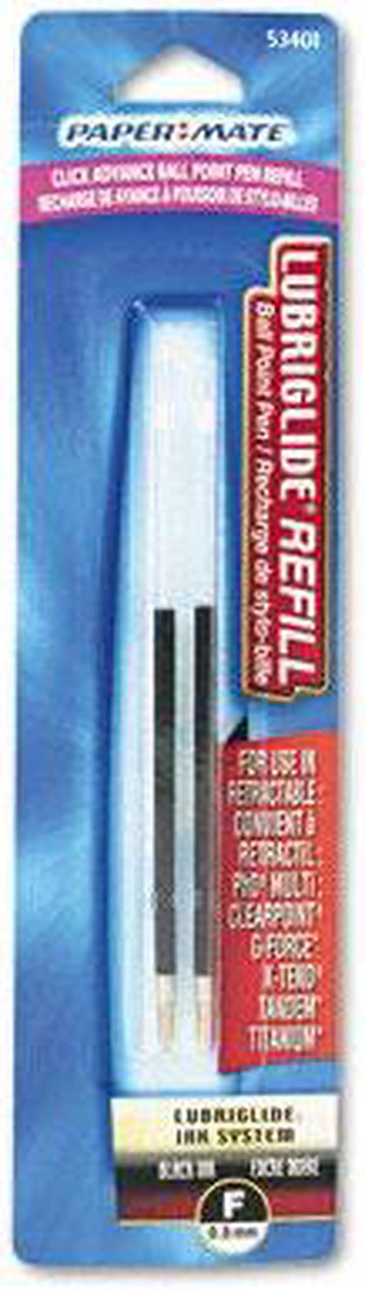 Paper Mate 5340136 Refills for Multi Ballpoint Pens, Fine, Black, 2 ...