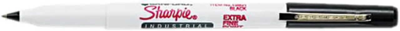 Sharpie 13801 Industrial Permanent Marker, Extra Fine Point, Black ...