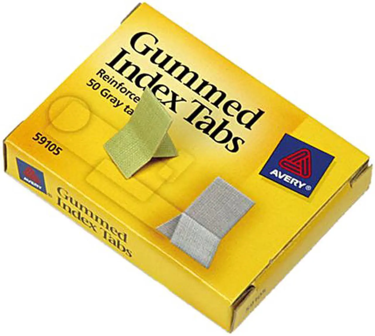 Avery 59105 Gummed Index Tabs, 7/16 x 13/16, Gray, 50/Pack - Newegg.com