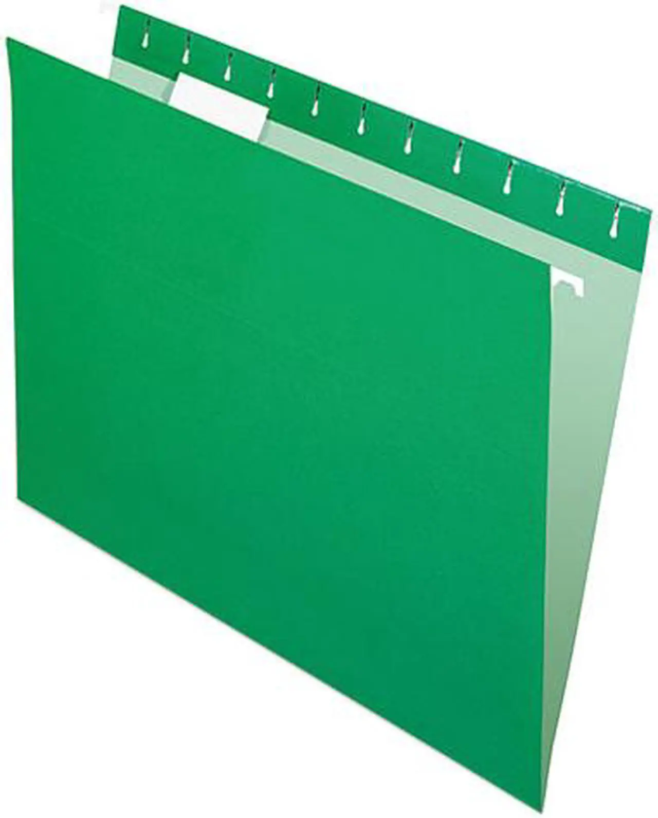 Pendaflex 81610 Hanging File Folders, 1/5 Tab, Letter, Bright Green, 25 ...