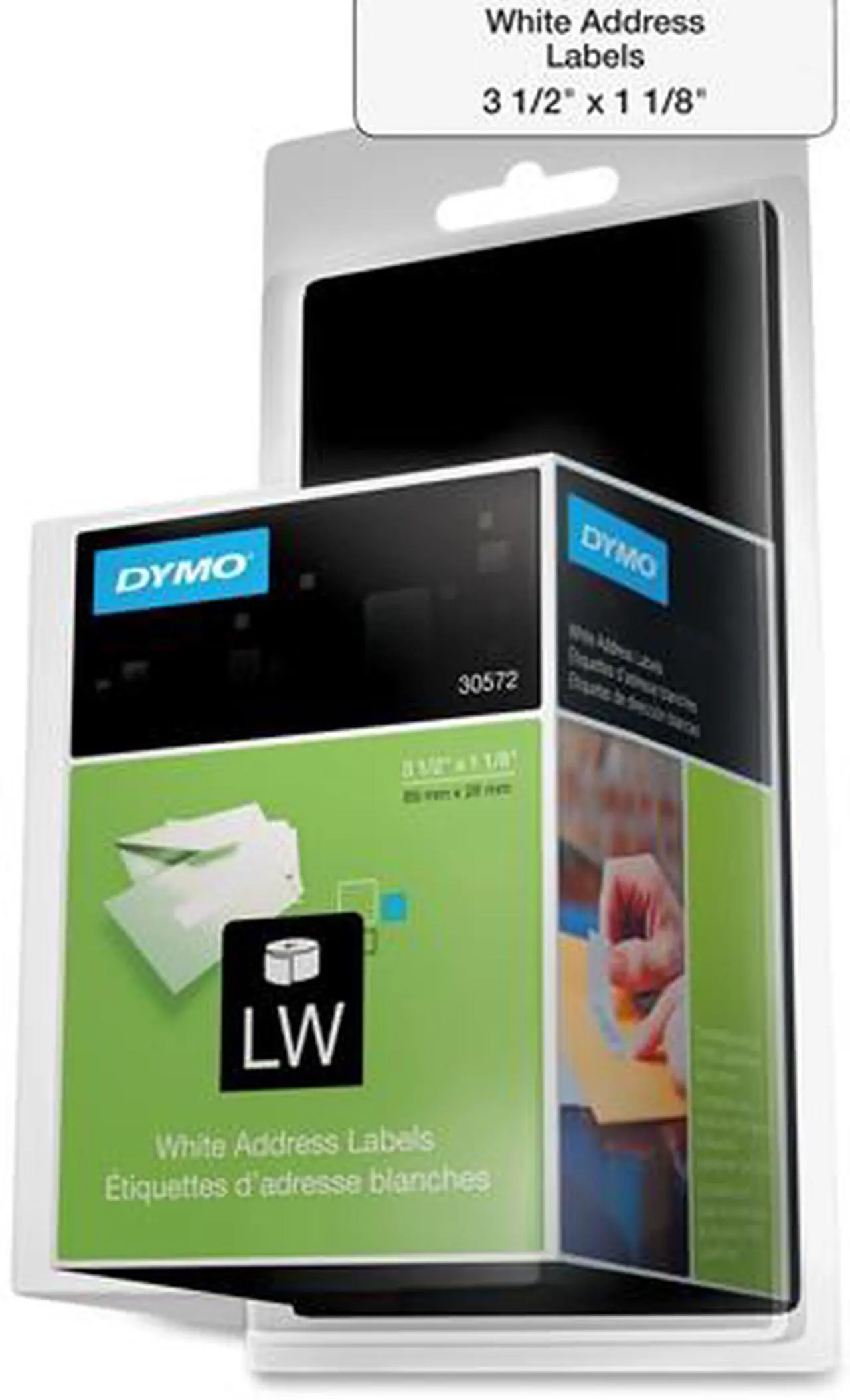 DYMO LabelWriter Address Labels, 1.12" Width x 3.50" Length - 260 ...