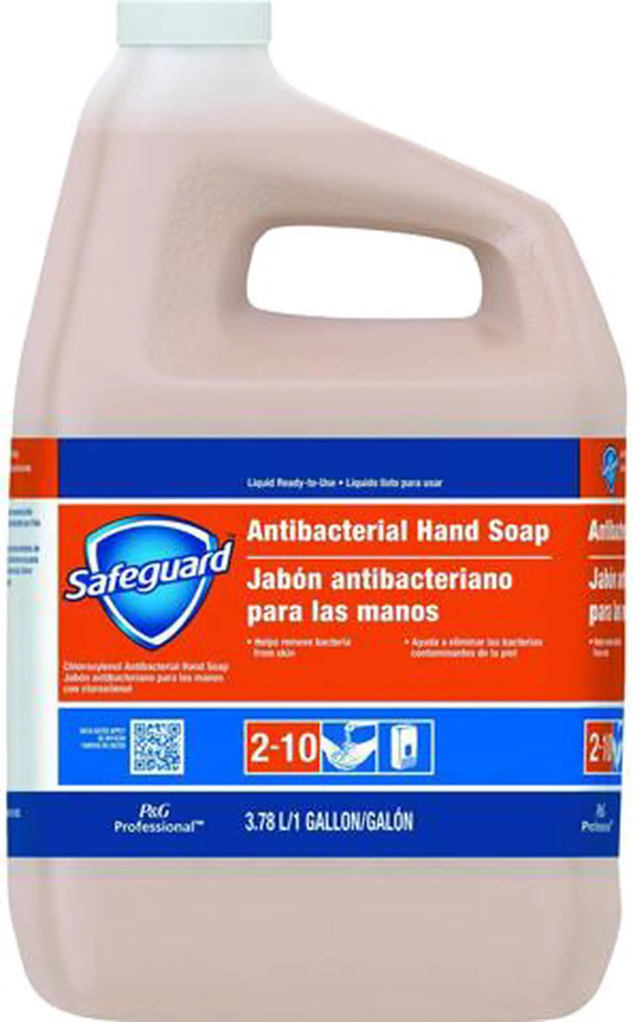 Procter & Gamble 02699 Safeguard Antibacterial Hand Soap, Liquid, 1gal ...