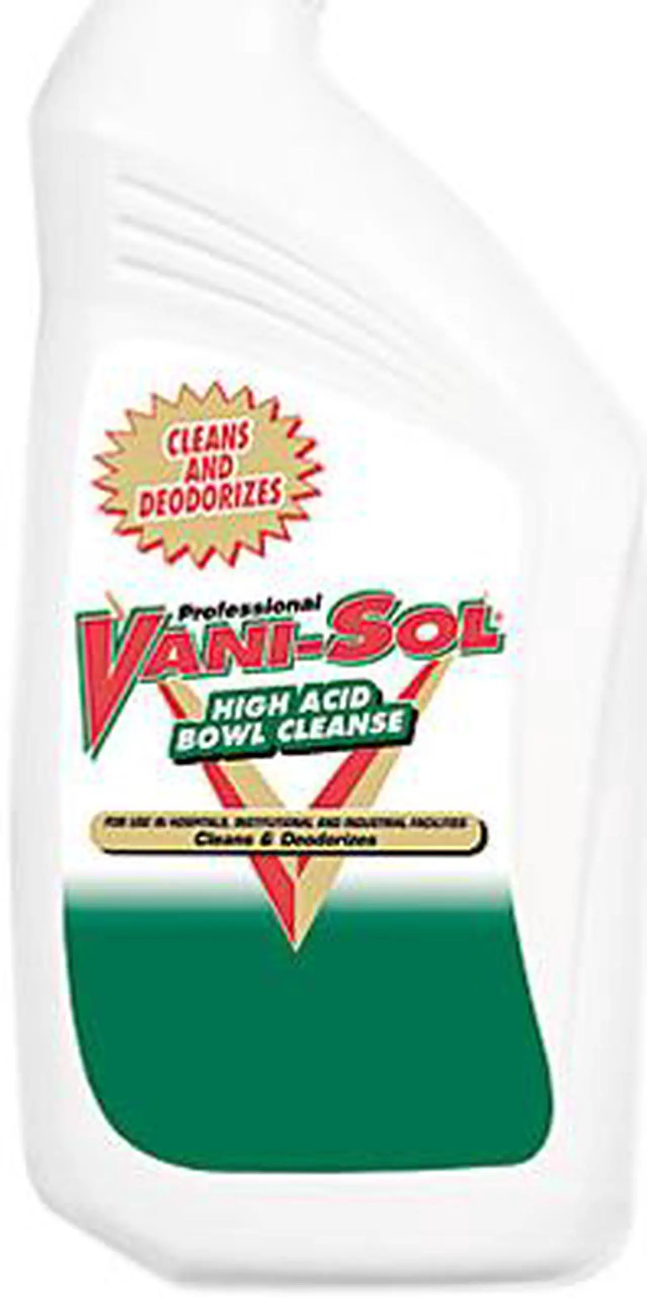 Professional VANI-SOL 02212EA High Acid Bowl Cleanser, 32 oz. Bottle ...
