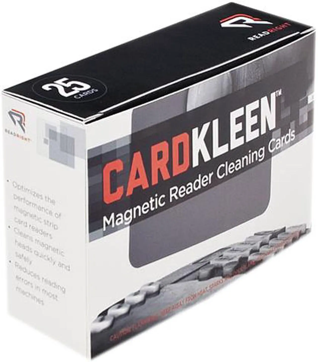 Read Right RR1222 CardKleen Presaturated Magnetic Head Cleaning Cards ...