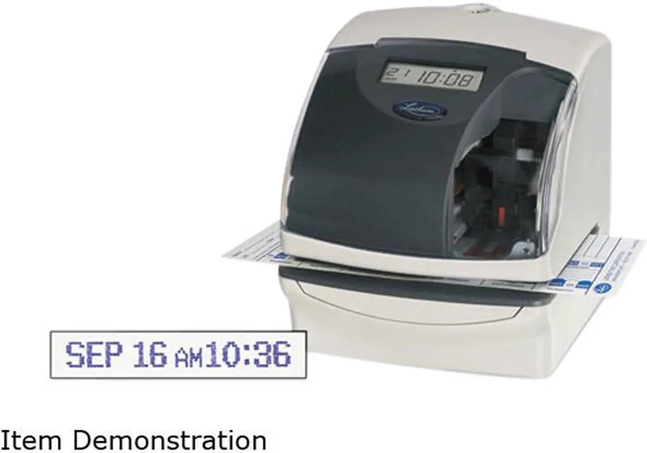 Lathem Time 5000EP 5000E Plus Electronic Time Recorder/Document Stamp ...