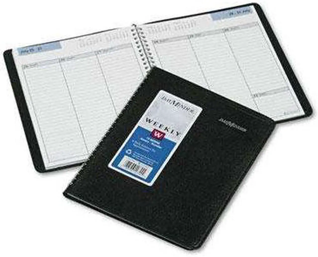DayMinder G590-00 Recycled Weekly Planner, Jan.-Dec., Black, 6 7/8" x 8 ...