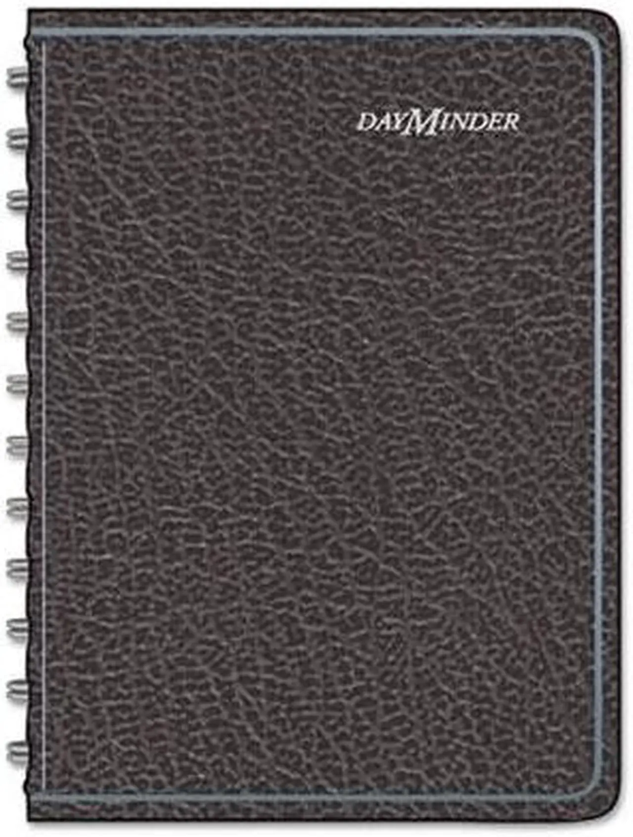 DayMinder Premiere SK44-00 Recycled Daily Appointment Book, Black, 4 7/ ...
