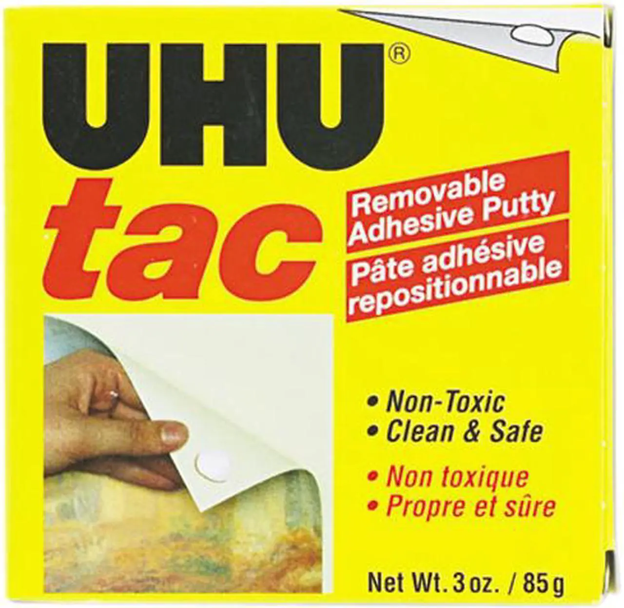 Tac Adhesive Putty, Removable/Reusable, Nontoxic, 3 oz/Pack - Newegg.com