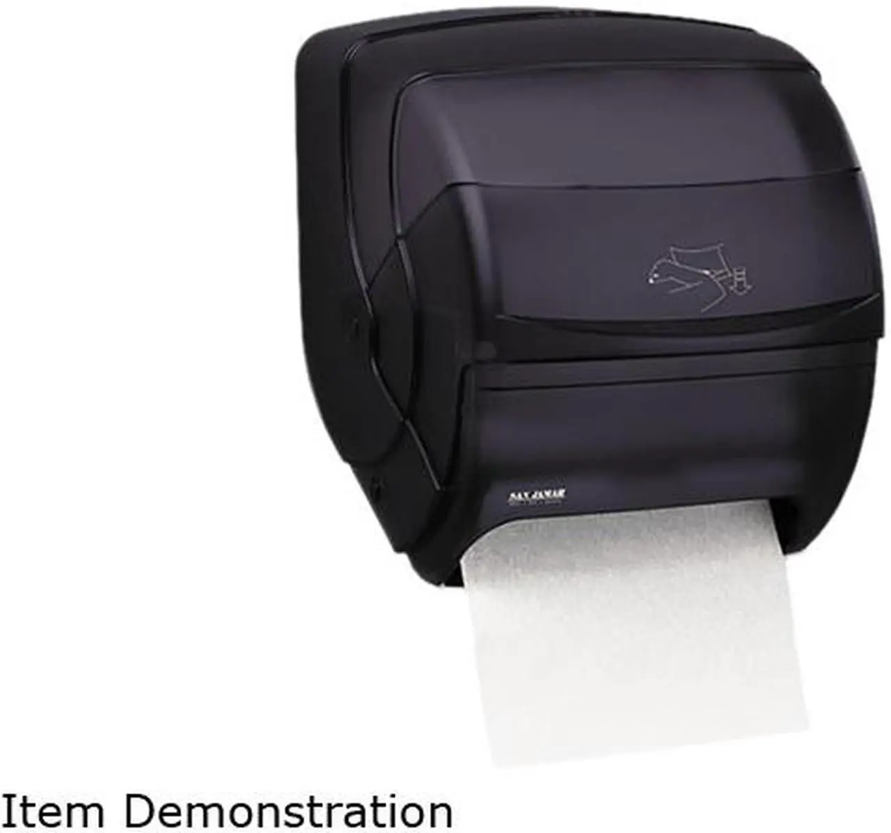 San Jamar T850TBK Integra Lever Roll Towel Dispenser, 11 1/2 x 11.15 x ...