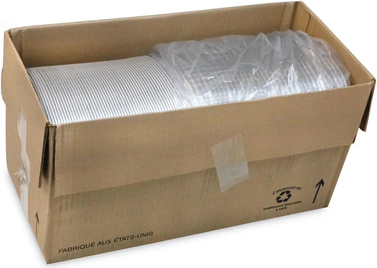 Pactiv Classic Carry-Out Container, 46 oz, 9.75 x 7.75 x 1.75, Silver ...