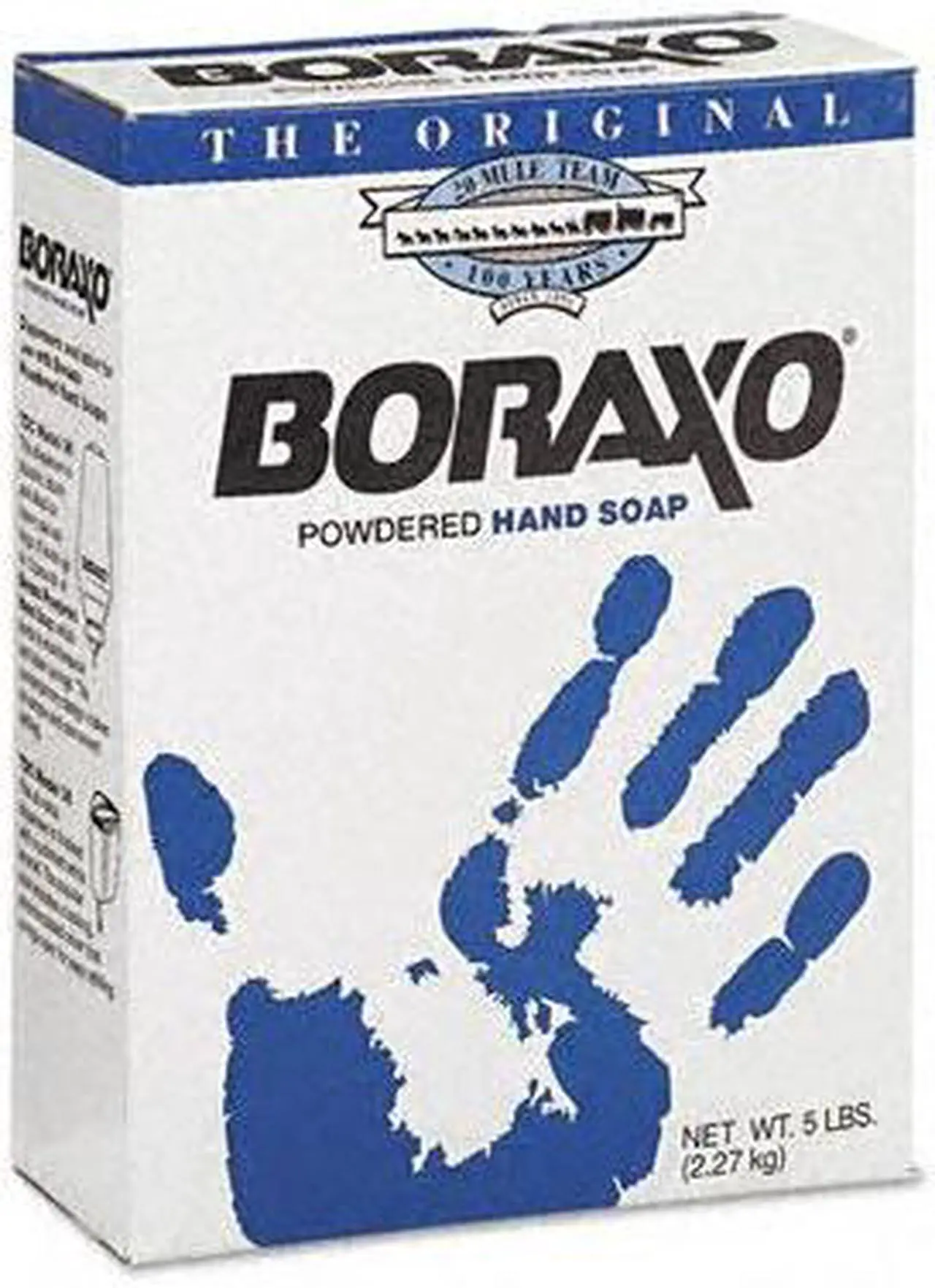 Dial 02203EA Boraxo Powdered Original Hand Soap, Unscented Powder, 5lb ...