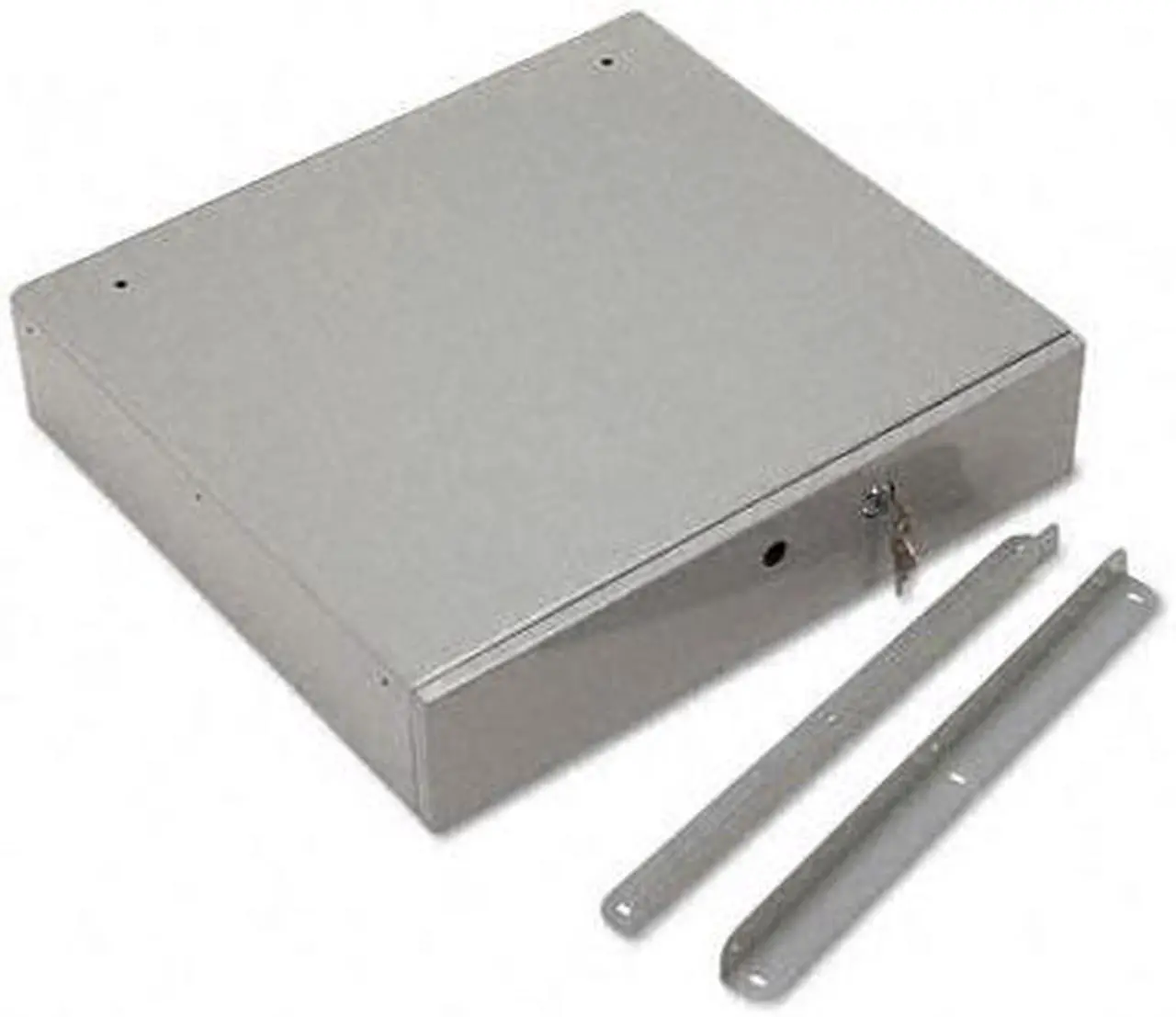 PM Company 04964 Steel Cash Drawer w/ Alarm Bell & 10 Compartments, Key ...